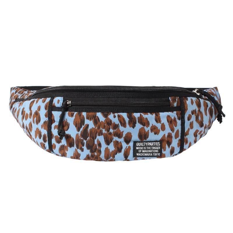 SPEAK EASY / LEOPARD FAUX FUR WAIST BAG (25FW-WMA-BG08 BEIGE)| WACKO MARIA - ワコマリア
