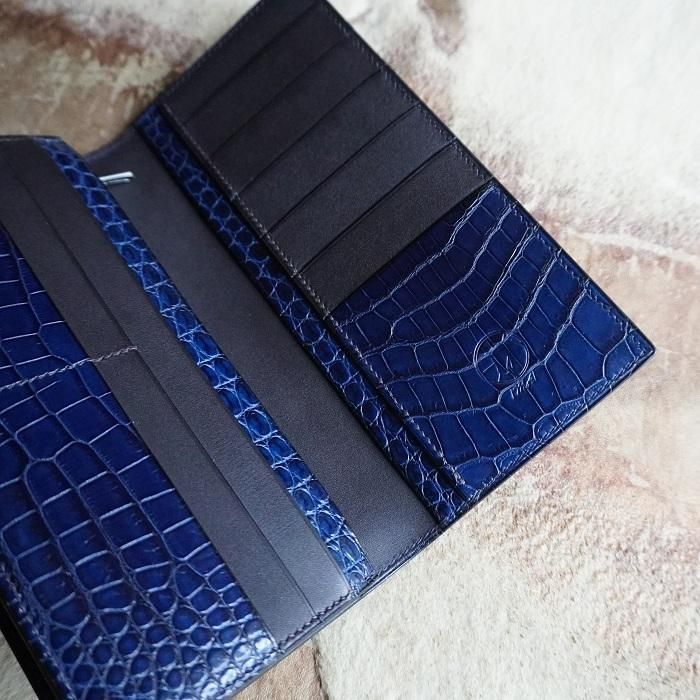 100万円収納】藍染「ロイヤルブルー」ポロサス/スモール 100万円収納】藍染「ロイヤルブルー」ポロサス/スモール