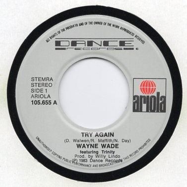 TRY AGAIN / WAYNE WADE ( 1983 ) NET - CARIBOO RECORDS