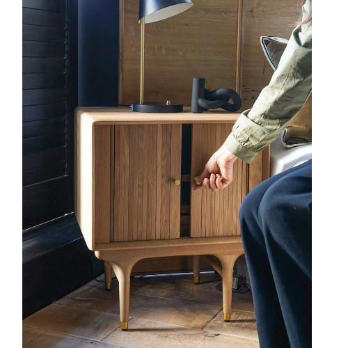 JULIE 2DOOR BEDSIDE TABLE / ジュリー 2ドアベッドサイド JULIE 2DOOR BEDSIDE TABLE / ジュリー 2ドアベッドサイド