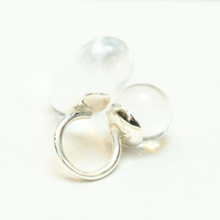 24SS】 FUMIE TANAKA / clear finger ring 24SS】 FUMIE TANAKA / clear finger ring