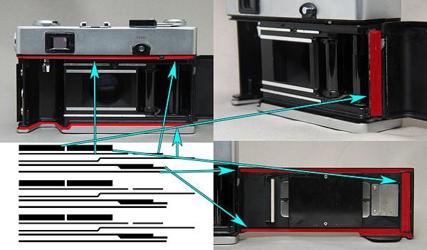 Olympus 35SP用モルト貼り替えキット - Aki-Asahi Custom Camera Olympus 35SP用モルト貼り替えキット - Aki-Asahi Custom Camera