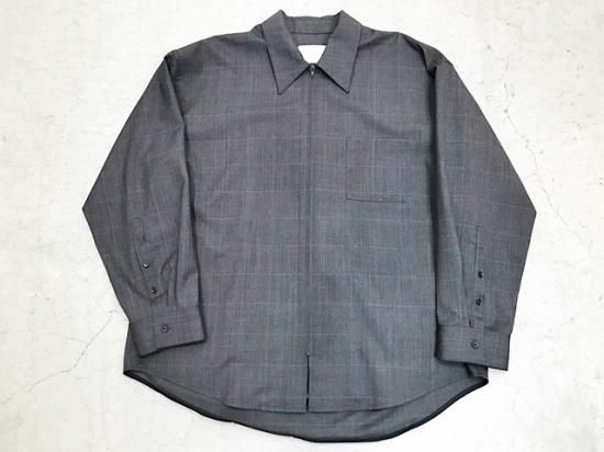 stein(シュタイン)2021SS 21SS OVERSIZED ZIP SHIRT JACKET stein(シュタイン)2021SS 21SS OVERSIZED ZIP SHIRT JACKET
