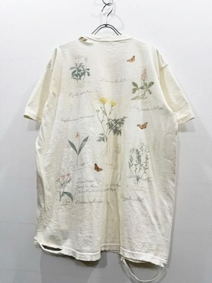 ANCELLM(アンセルム) 2024SS 24SS BOTANICAL T-SHIRT White ANCELLM(アンセルム) 2024SS 24SS BOTANICAL T-SHIRT White
