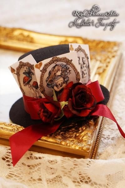 Madhatter's Tea Party ・まくら くらまコラボ ミニハット Madhatter's Tea Party ・まくら くらまコラボ ミニハット