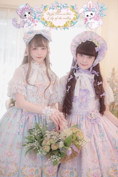 Lily of the valley・飴ノ森ふみかコラボ ジャンパースカート Lily of the valley・飴ノ森ふみかコラボ ジャンパースカート